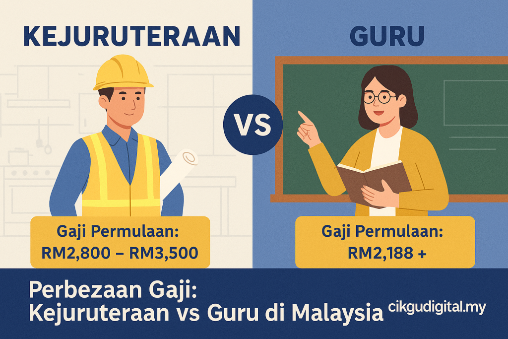 Perbezaan Gaji: Kejuruteraan vs Guru di Malaysia — Mana Lebih Untung?