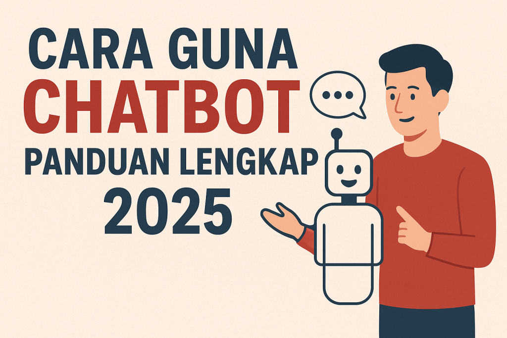Cara Guna Chatbot: Panduan Lengkap 2025 untuk Pengguna Baru - CIKGU DIGITAL " Ïnfo Padat dan Tepat