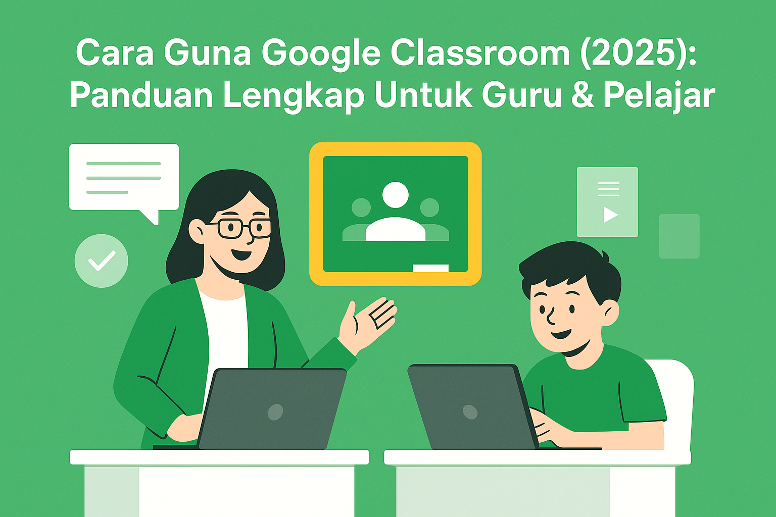 Cara Guna Google Classroom (2025): Panduan Lengkap Untuk Guru & Pelajar ...