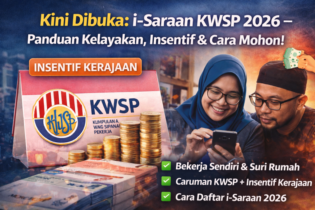 i-Saraan KWSP 2026: Panduan Lengkap, Kelayakan, Kadar Insentif & Cara ...