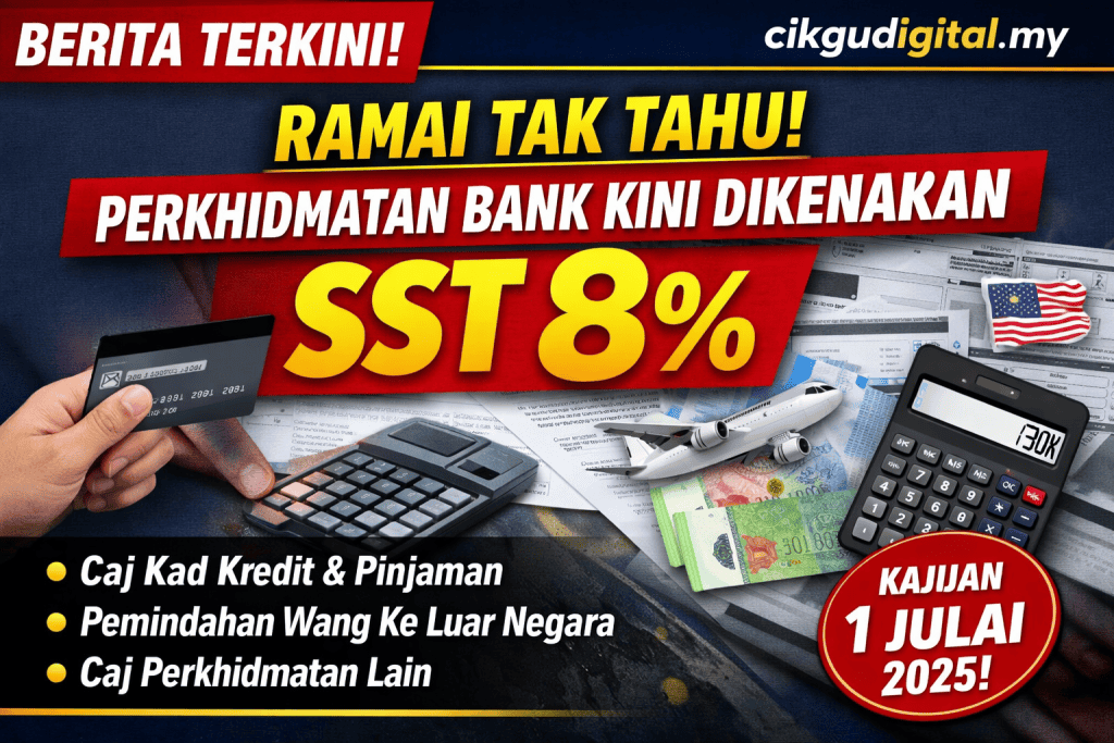 Ramai Tak Tahu: Perkhidmatan Bank Ini Kini Dikenakan SST 8% - CIKGU ...